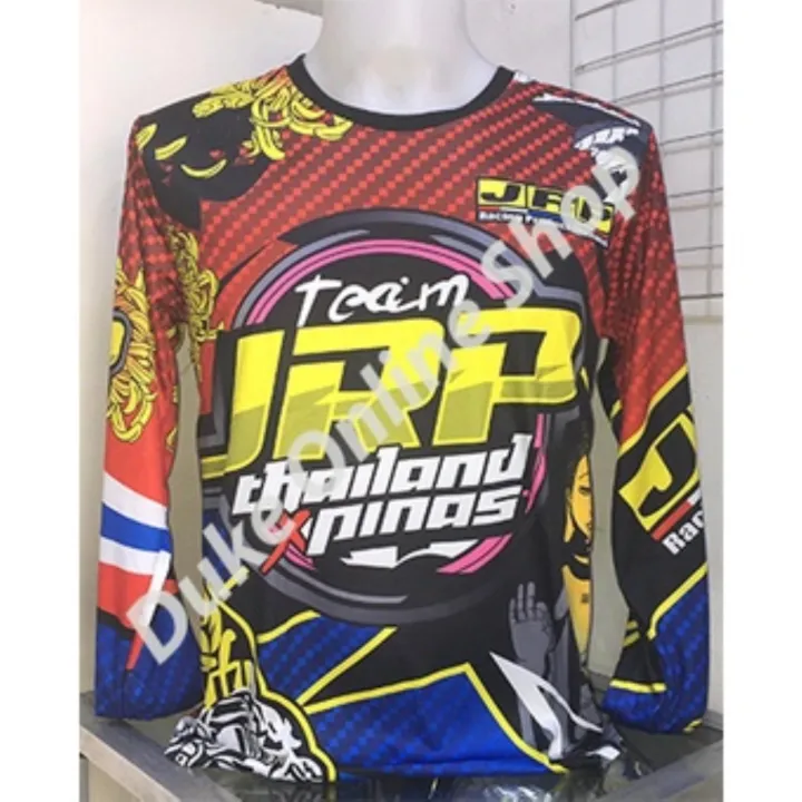 jersey JRP Motorcycle Long Sleeves Jersey Drifit Full Sublimation T ...
