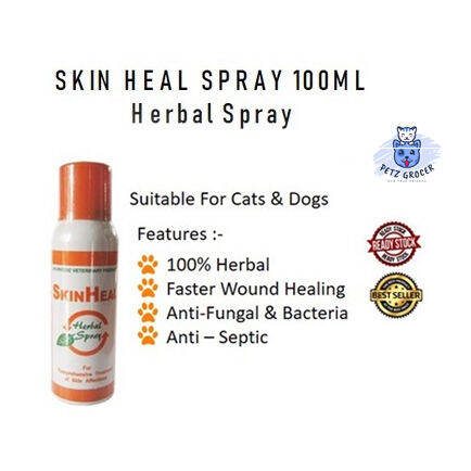 Skin Heal Spray 100ml For Cat / Dog Wound / Skin Problem / Maggot ...