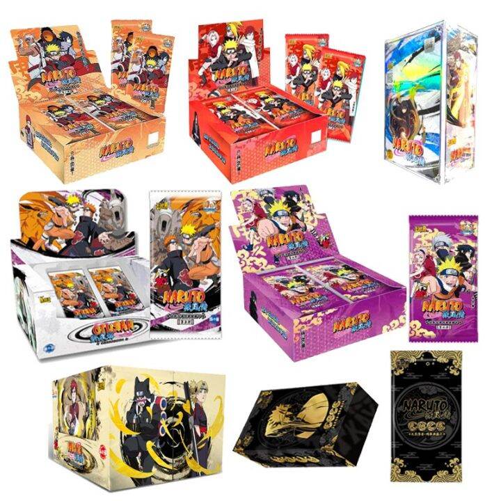 1BOX Naruto Collection Cards Gift BOX Heritage Scroll of Heaven and ...