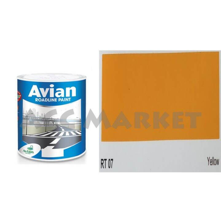 Cat Avian Roadline Jalan Aspal Lapangan Kuning | Lazada Indonesia