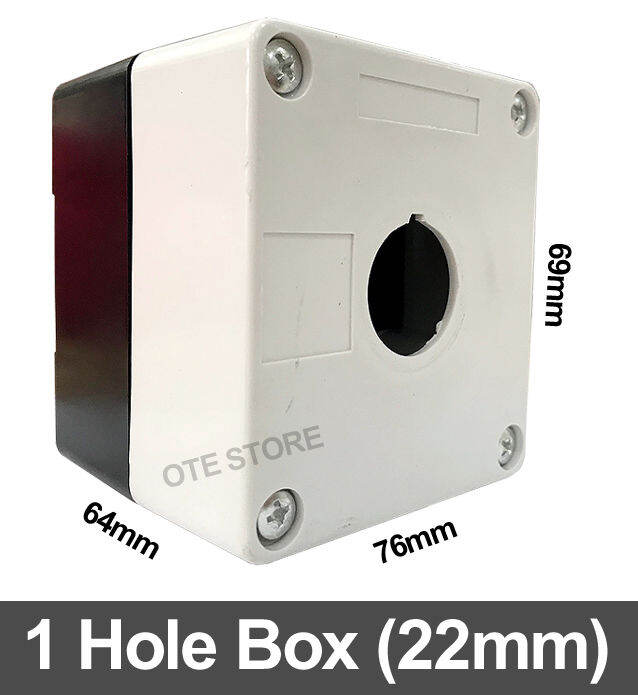 PVC Hole Box (1 hole / 2 hole / 3 hole) | Lazada