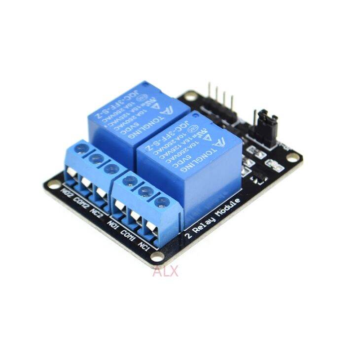 5v 2 Two Channel Relay Module Level 5vdc 2 Road Relay Module Control ...