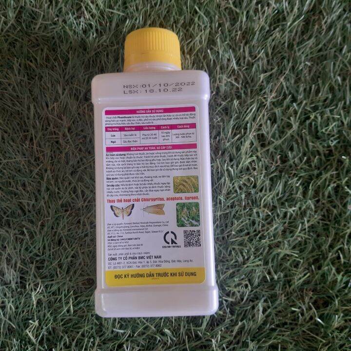 Thuốc trừ sâu Forsan 60EC 400ml thành phần Dimephenthoate 600g/l, trừ ...