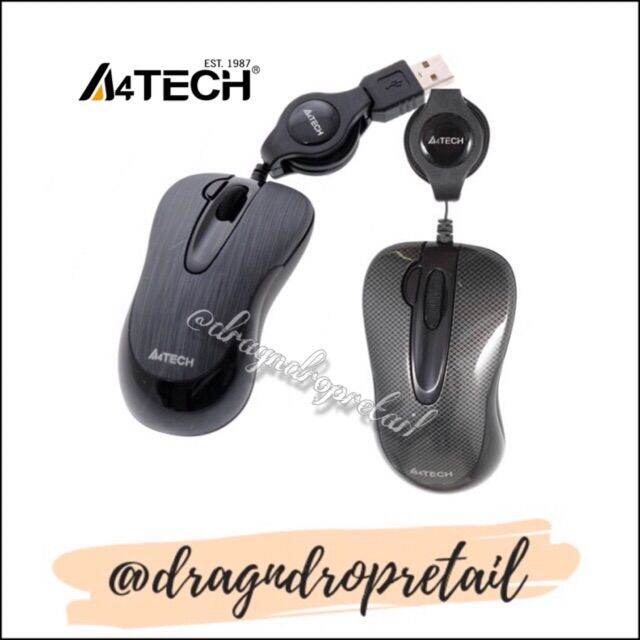 logitech the mouse A4TECH N-60F Mini V-Track PadLess Retractable Mouse ...