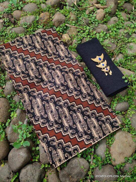 Kain Batik Printing Halus Motif Parang Godong Jati Kain Bagus Buat ...