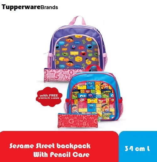 Sesame Street Backpack BAG for TOODLERS with FREE Pencil Case | Lazada PH