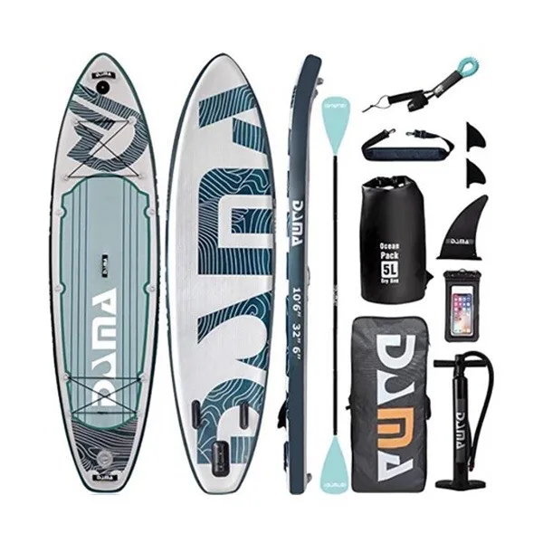 DAMA Inflatable Stand Up Paddle Board, Yoga Board, Camera Seat, Floating Paddle, Hand | Lazada PH