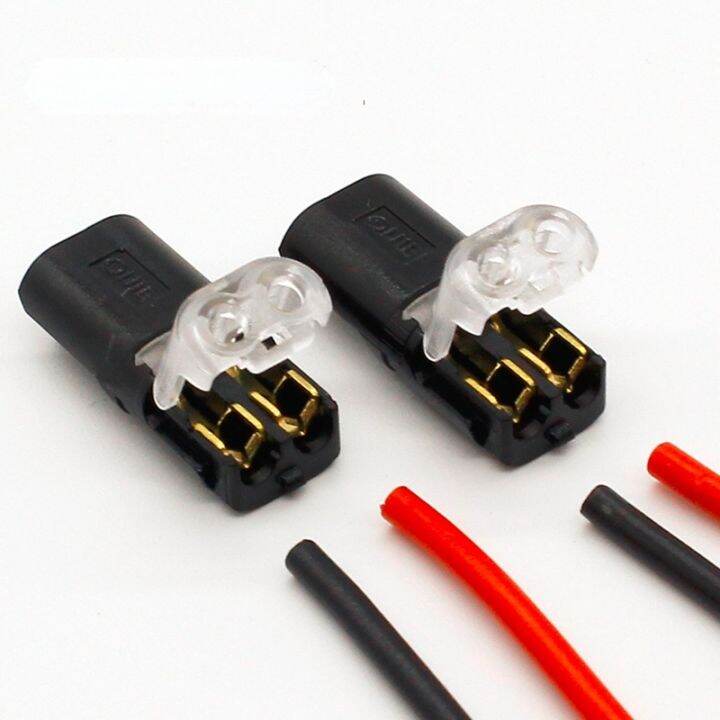 10pcs 2p Spring Connector wire with no welding no screws Quick ...