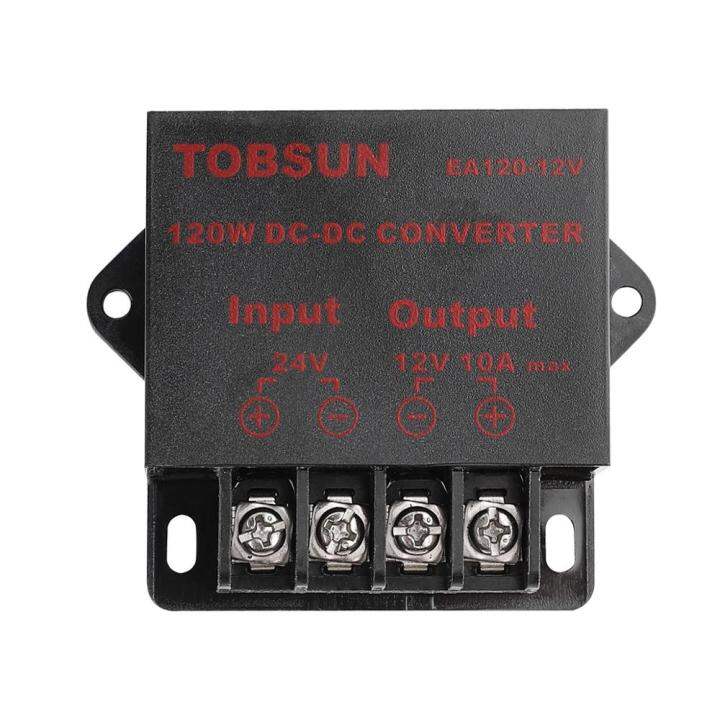 HOT☊】 pingguij Dc 24v To Dc 12v 10a 120w Converter Transformer Step ...