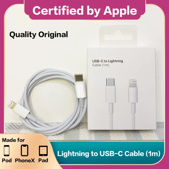 Original íPhone Fast Charger USB-C to Lightning Cable for íPhone 12 / ...