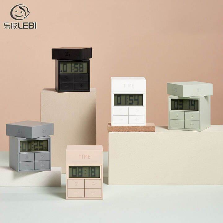 LEBI กล่องมายากลเวลาที่จับเวลานักเรียนเวลาเรียนรู้ผู้จัดการเวลาหมุน ...