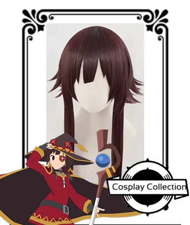 (Wig) Megumin Konosuba Anime Character Cosplay Wig | Lazada PH