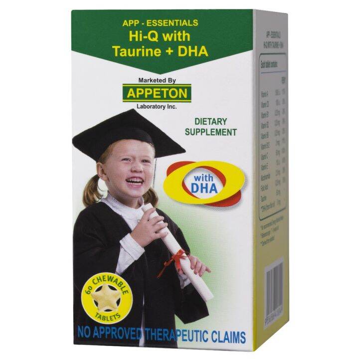 Appeton Hi-Q Taurine + DHA | Lazada PH