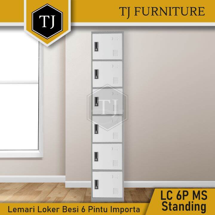 Importa Loker Besi / Lemari Arsip / Locker Kantor Besi 6 Pintu / Steel ...