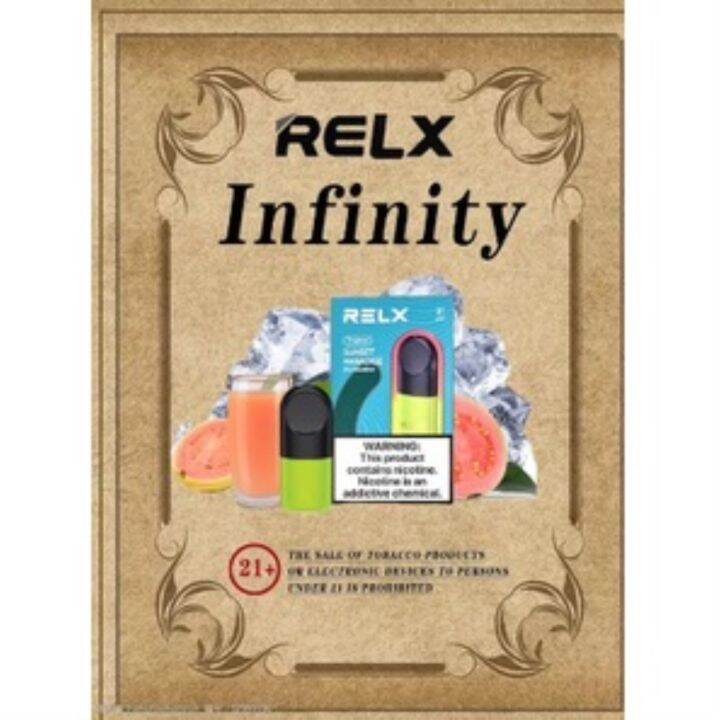 【10pc 1499p】relex INFINITY AUTHENTIC POD PRO RELX original Fresh Red ...