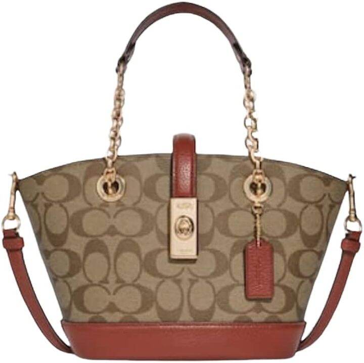 กระเป๋าสะพาย COACH C8399 COACH LANE BUCKET BAG | Lazada.co.th