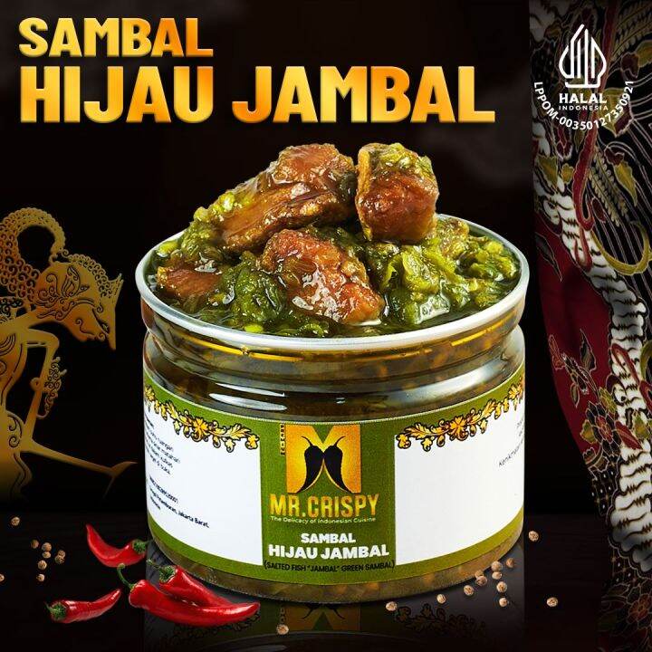 SAMBAL HIJAU JAMBAL MR CRISPY | Lazada Indonesia