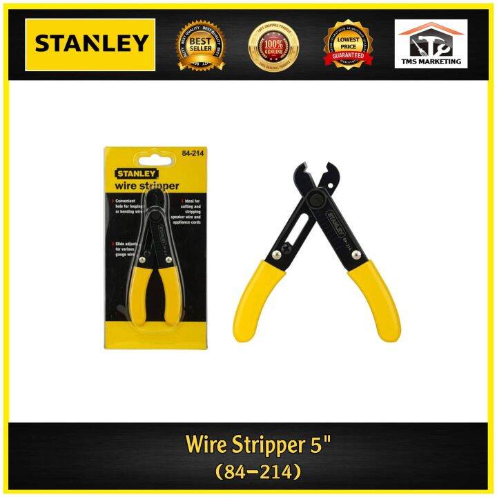 Stanley 5 inch wire stripper cutter 84-214 | Lazada PH
