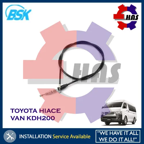 BSK TOYOTA HIACE VAN KDH200 HANDBRAKE HAND BRAKE CABLE | Lazada