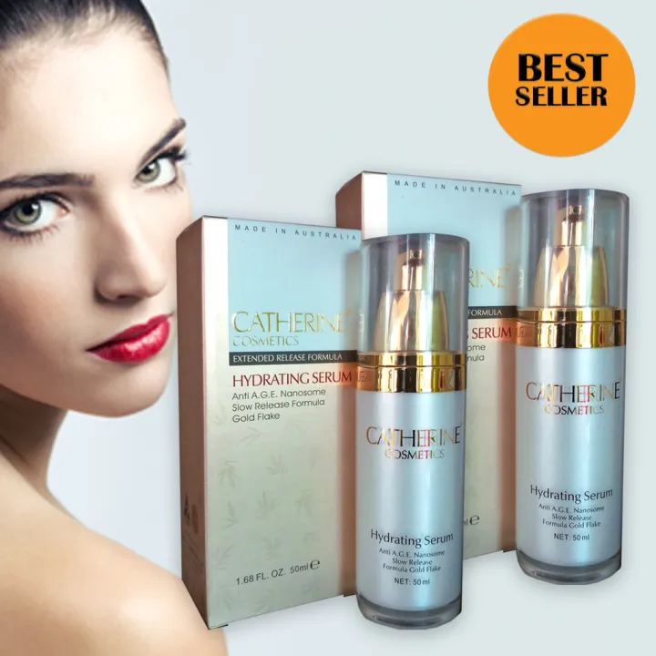 คุณภาพดี Catherine Hydrating Serum 50 ml. แพคคู่ ด่วน ของมีจำนวนจำกัด ...