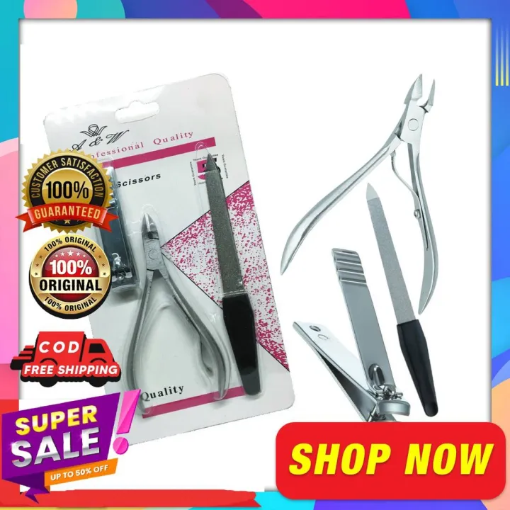 \3,Original 3 in 1 Manicure Pedicure Tools Set Nail Cutter Nipper Nail ...