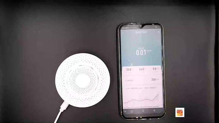 Tuya Wifi Smart Air Quality Monitor CO2 Sensor Temperature Humidity ...