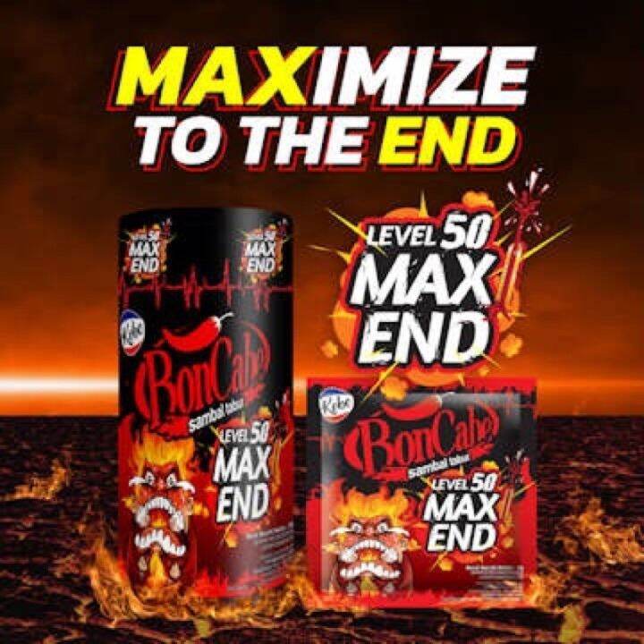 Boncabe Level 50 Maxx (Sachet) Chilli Sprinkle By Kobe | Lazada