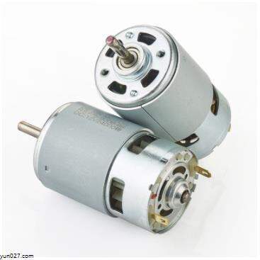 long public large ★Brushed DC Motor XD-775 24V High Speed Low Noise ...