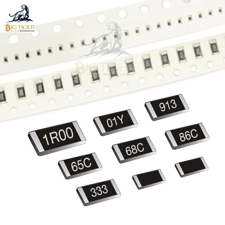 ตัวต้านทาน SMD Resistor แบบชิป อะไหล่ Hashoard Asic (100ชิ้น ,20ชิ้น ...
