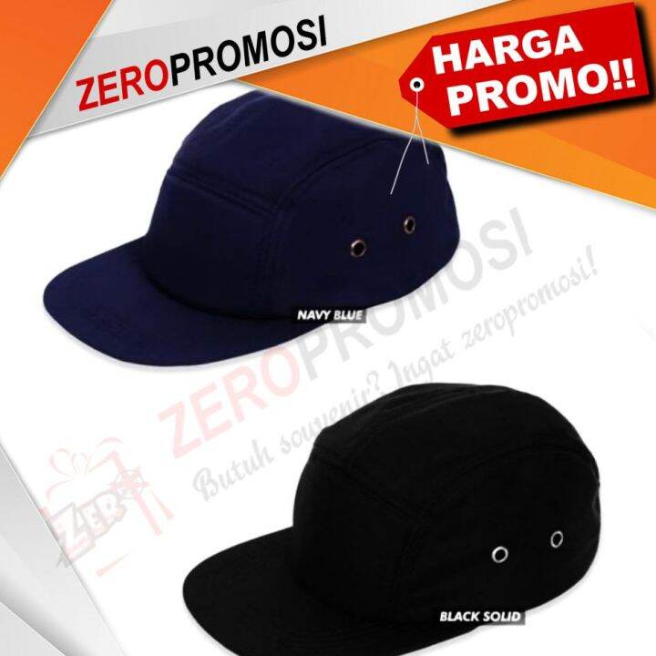 Custom Topi 5 Panel Cagak Promosi | Lazada Indonesia