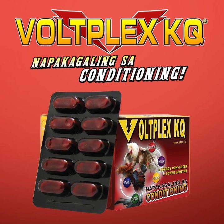 [FCR ARGIVET] 20 Capsules Voltplex KQ for Fighting Cock / Gamefowl ...