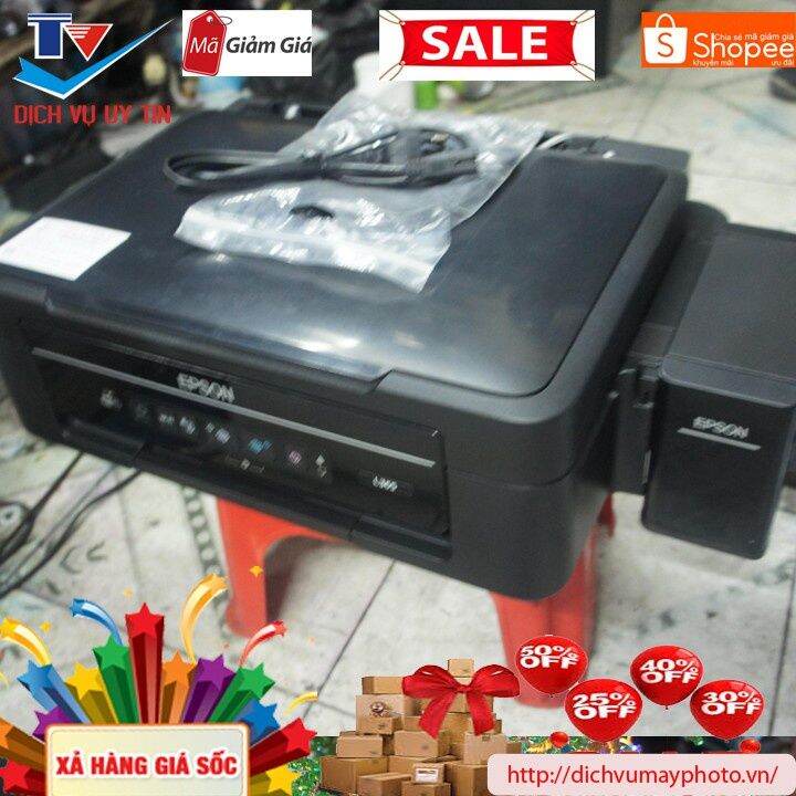 Máy in phun màu cũ đa năng Epson L365 L360 L350 L351 L380 L385 In màu ...
