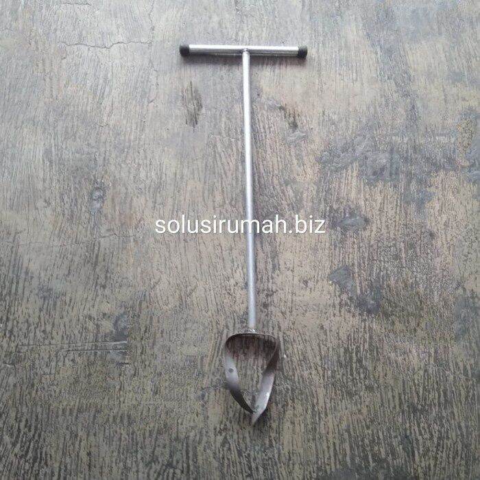 alat bor biopori pelubang tanah alat gali bor tangan 120*40CM*3CM*2MM ...