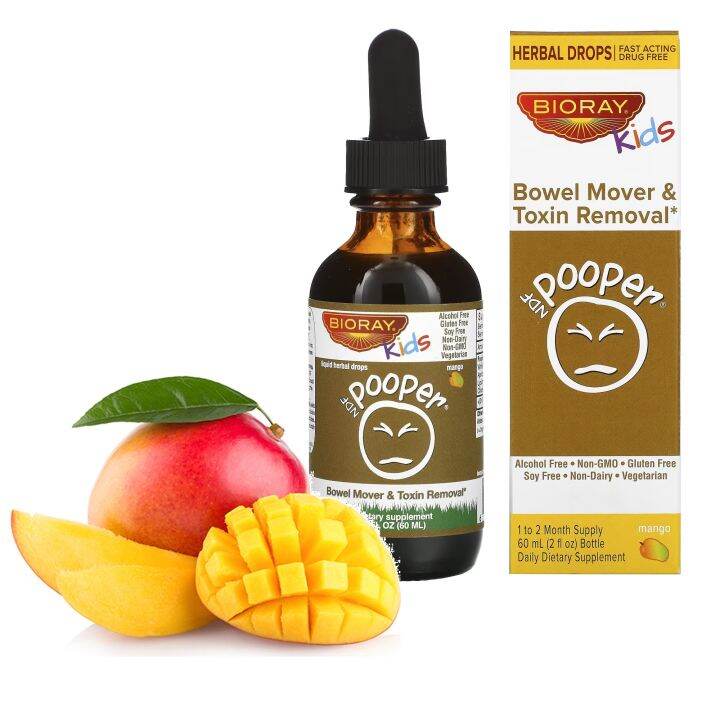 [PRE-ORDER] KIDS NDF POOPER BOWEL MOVER & TOXIN REMOVAL MANGO 60ML BY ...