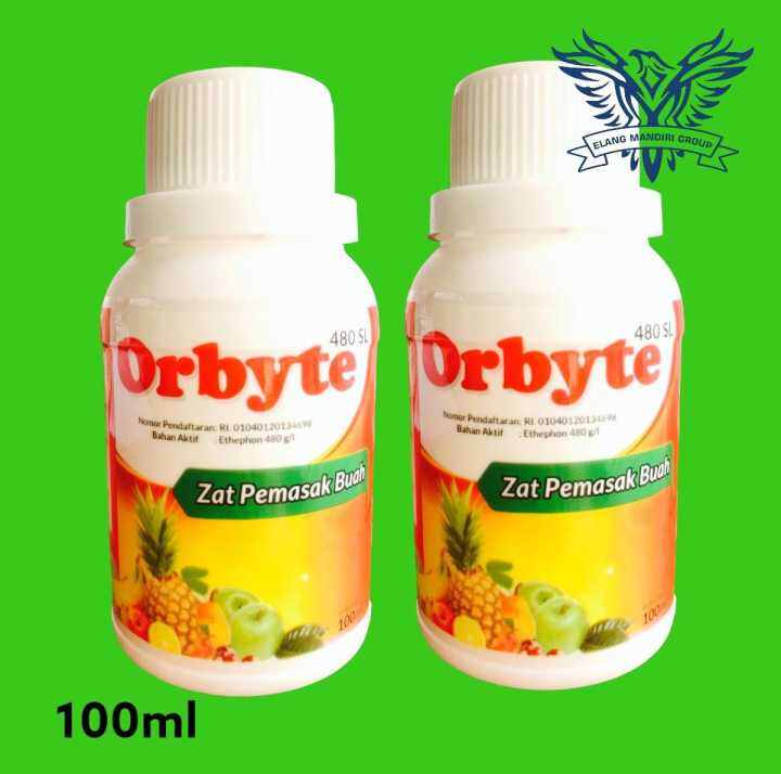 Orbyte 480 SL 100 ml ZPT Etafon 480g/l Percepat Kematangan Buah Naga ...