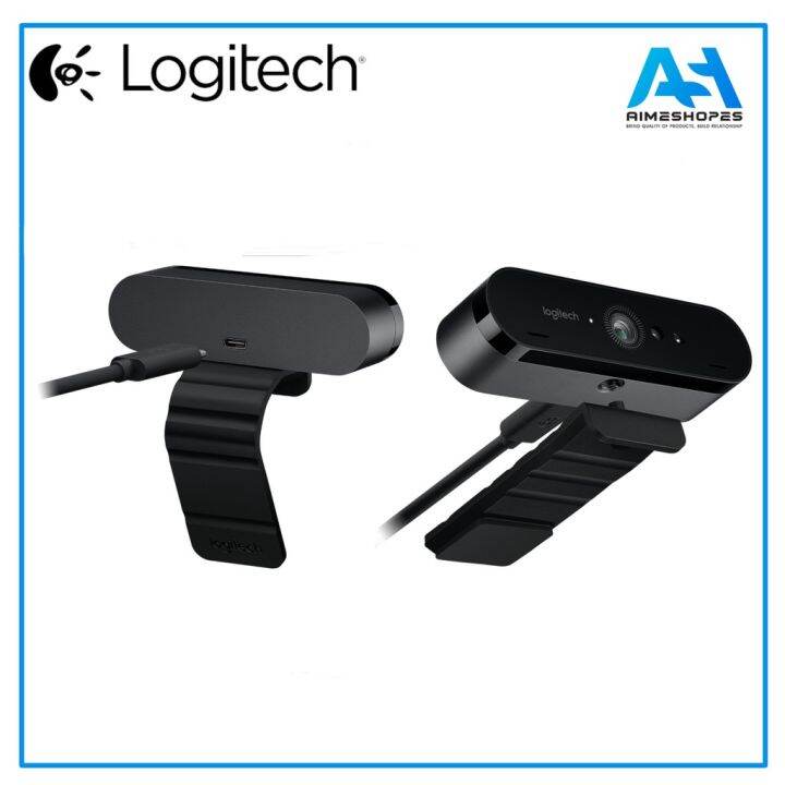 ho- Logitech Brio Ultra HD Pro Webcam 4K webcam with HDR | Lazada PH
