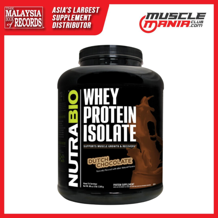 Nutrabio Whey Protein Isolate 5 Lbs Lazada