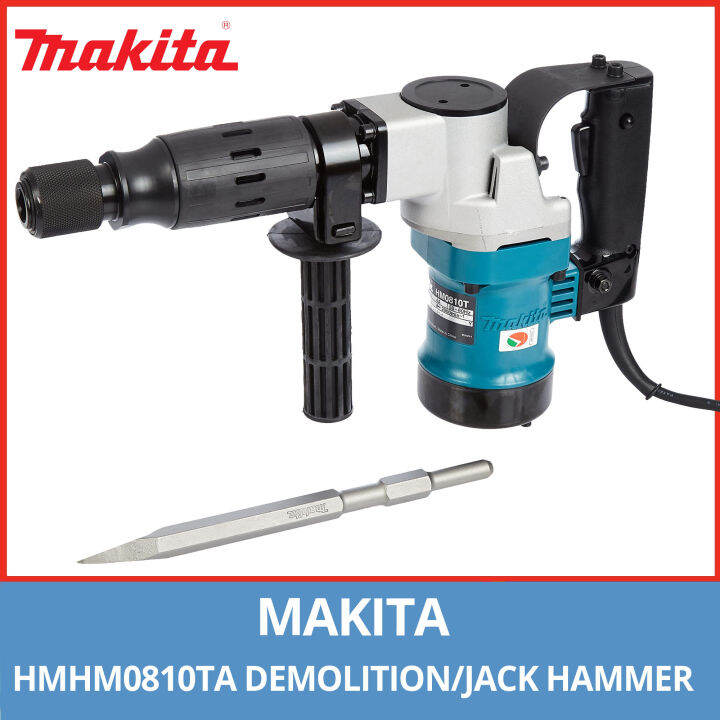 Makita HM0810TA Demolition Hammer, Impact 7.2J, 900W Heavy Duty | Lazada PH
