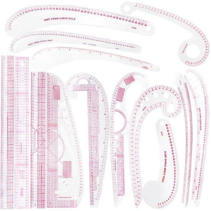 LMDZ Sewing French Curve Ruler Multifunctional Tailor Measuring Tools ...
