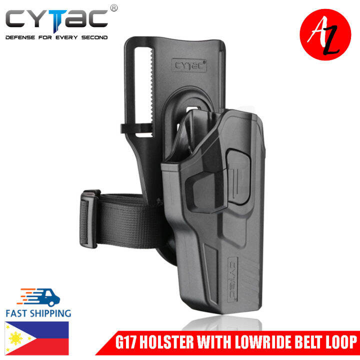 CYTAC Tactical Holster with Low Ride Belt Loop for G17 G22 G31 (Gen 1 ...