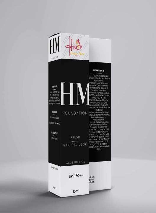 HM FOUNDATION FRESH NATURAL LOOK | Lazada