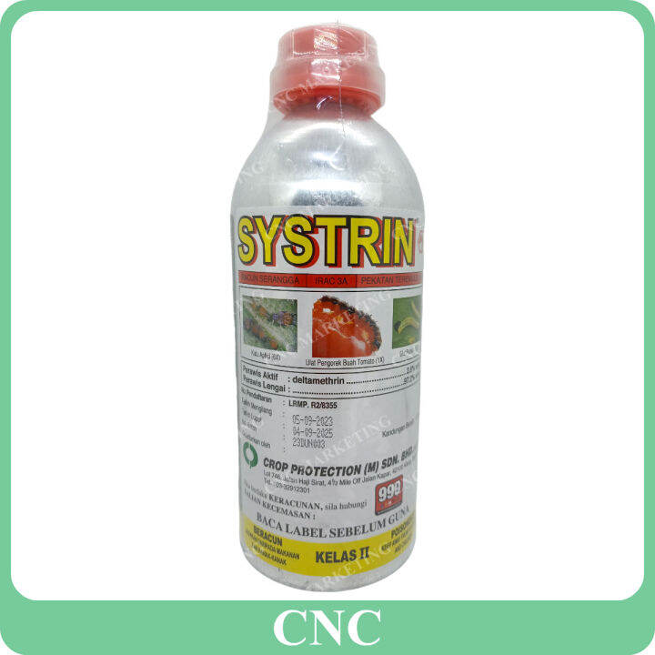 1L Systrin Deltamethrin 2.8% Insecticide Racun Serangga (Seperti Decis ...