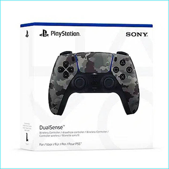 PS5 DualSense Wireless Controller Grey Camouflage / dual sense Gray ...