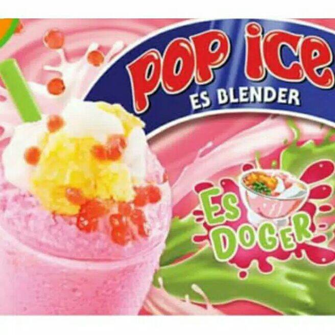 Pop Ice Es Doger - Es Blender - 5 Renceng | Lazada Indonesia