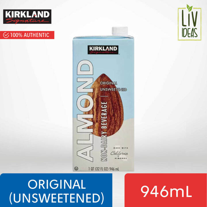 Kirkland Signature Original Unsweetened Almond Milk 946mL | Lazada PH
