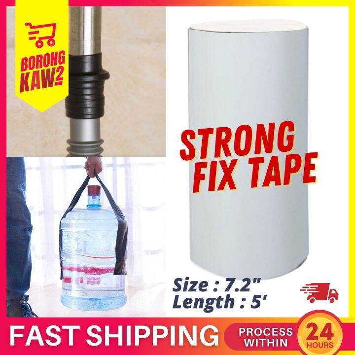 1 ROOL FIX Tape Waterproof 7.2" X 5' Flexible Sealing Adhesive taped ...