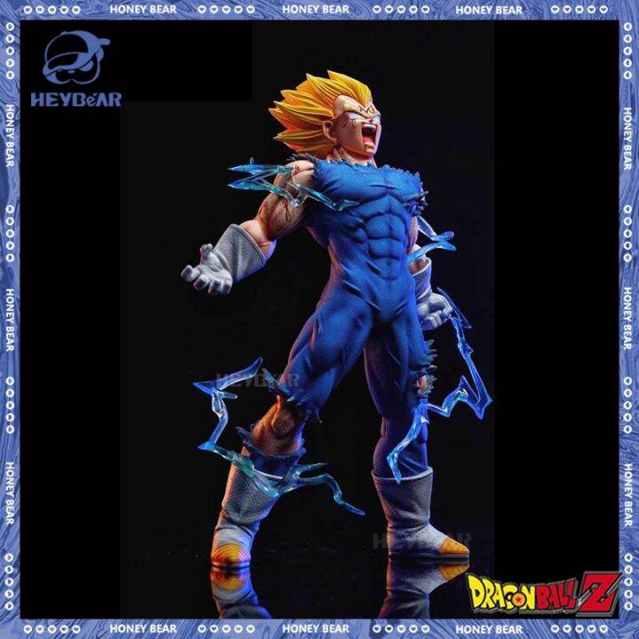 Kids Toy 29cm Dragon BallZ Majin Vegeta Anime Figure Self-destruct Dbz ...