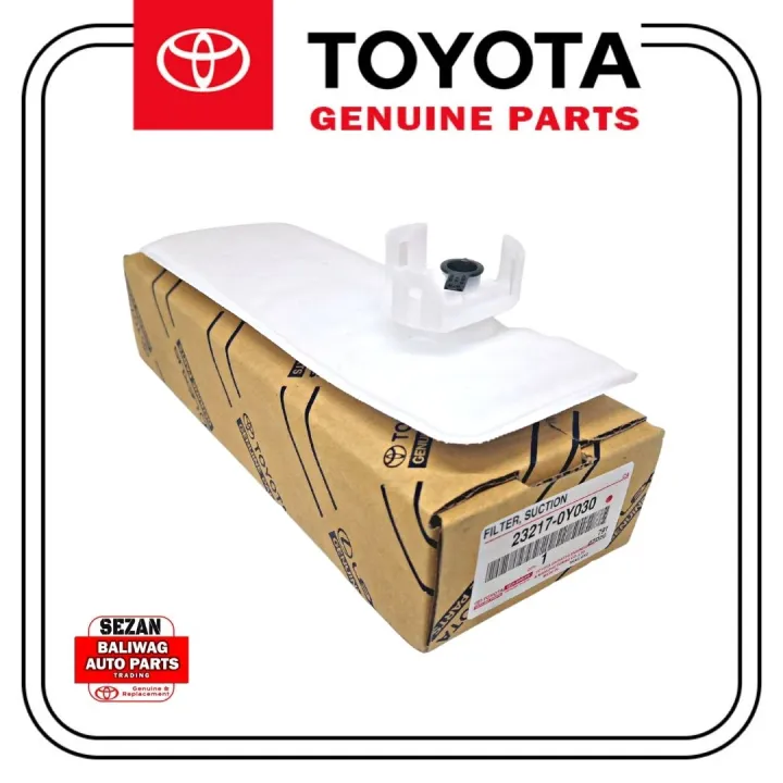 ORIGINAL TOYOTA VIOS YARIS 2013-2018 FUEL PUMP FILTER 23217-0Y030 ...