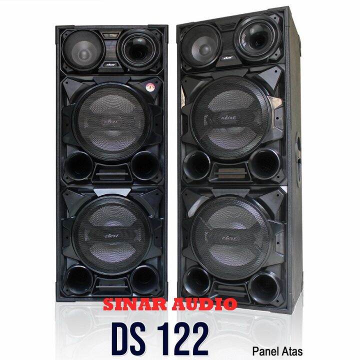 Speaker Aktif DAT DS122 - Speaker DAT 12 Double Subwoofer DS 122 ...