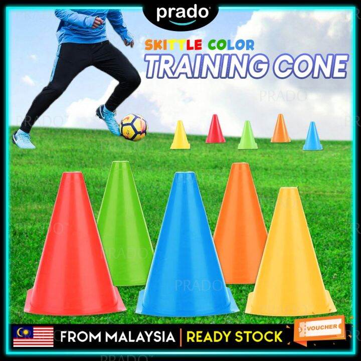 PRADO MALAYSIA Training Bucket Cone Outdoor Indoor School Football ...